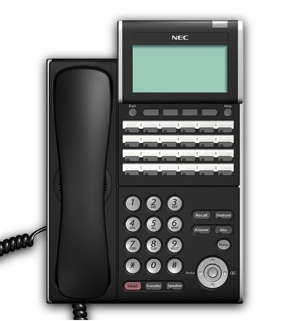 NEC handset user guide