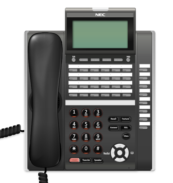 NEC handset user guide